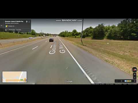 Charlotte Outerbelt (Interstate 485 Exits 67 to 57) outer loop - YouTube