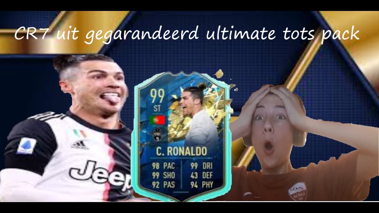 Cristiano Ronaldo 99 TOTS gepackt - Ultimate Tots guaranteed pack - YouTube