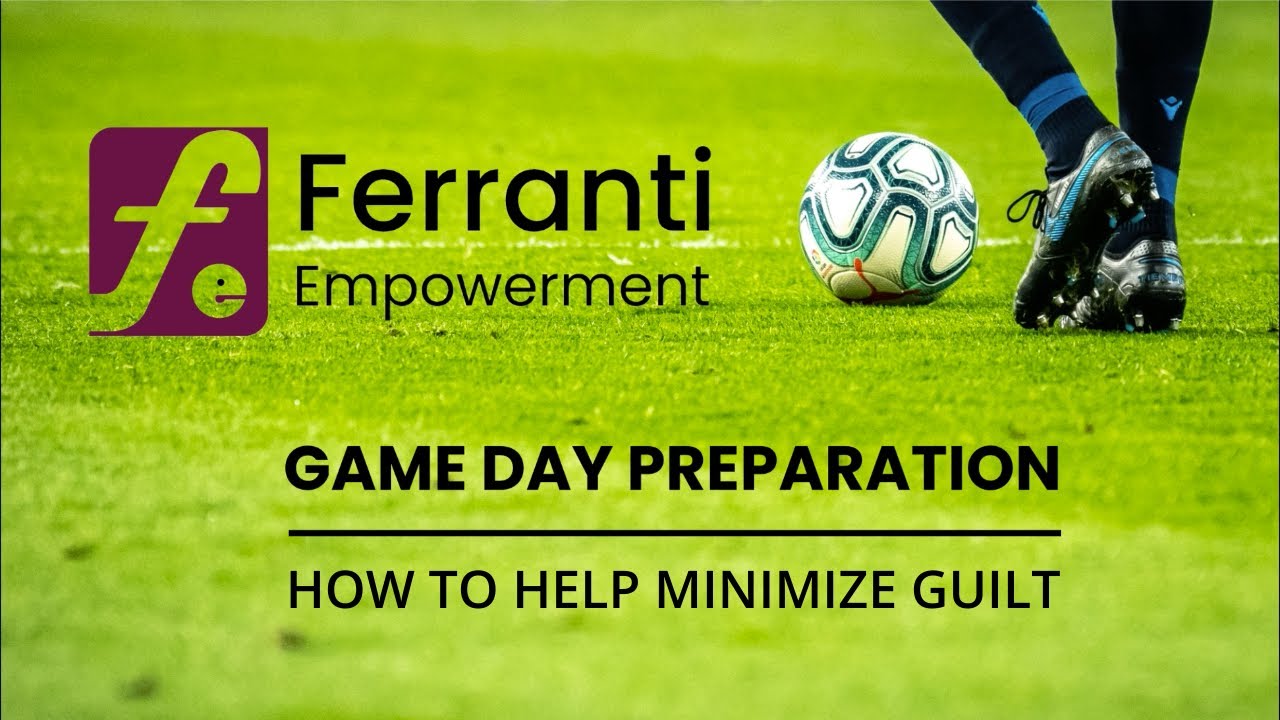 How to help your soccer player minimize guilt - YouTube