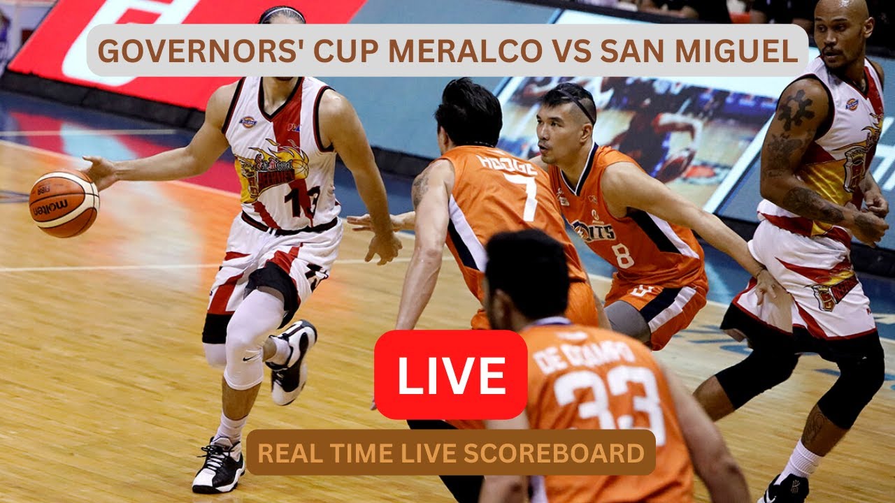 MERALCO VS SAN MIGUEL LIVE Score UPDATE Today PBA Governors' Cup ...