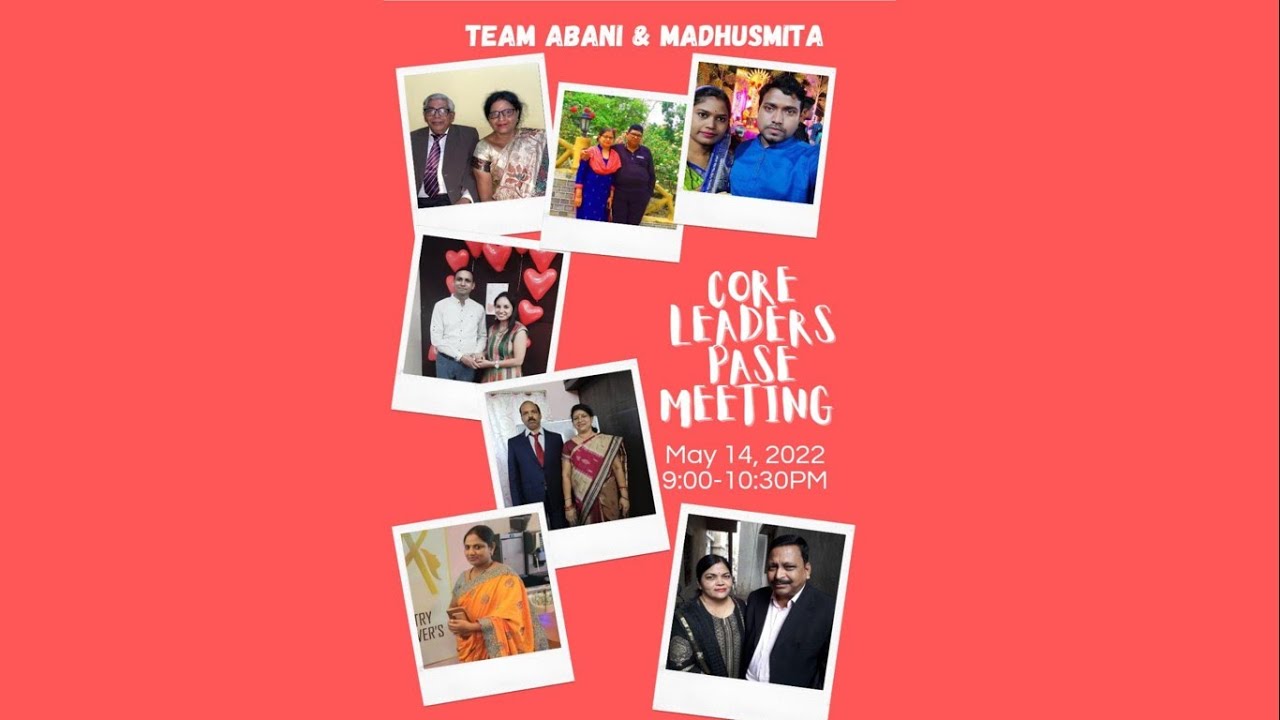 CORE LEADERS PASE MEETING - YouTube