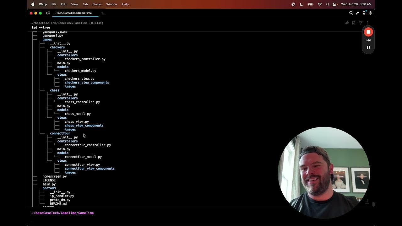 Game App Project Structure Python And Zeromq Youtube