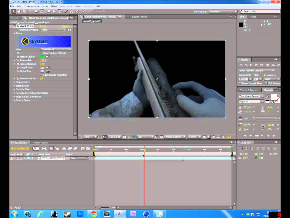 How To Use Keylight 1.2 - YouTube