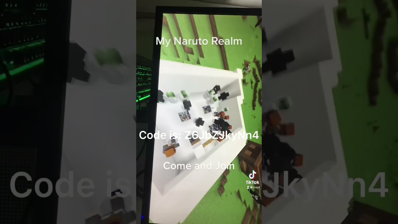 Minecraft Naruto Realm code - YouTube