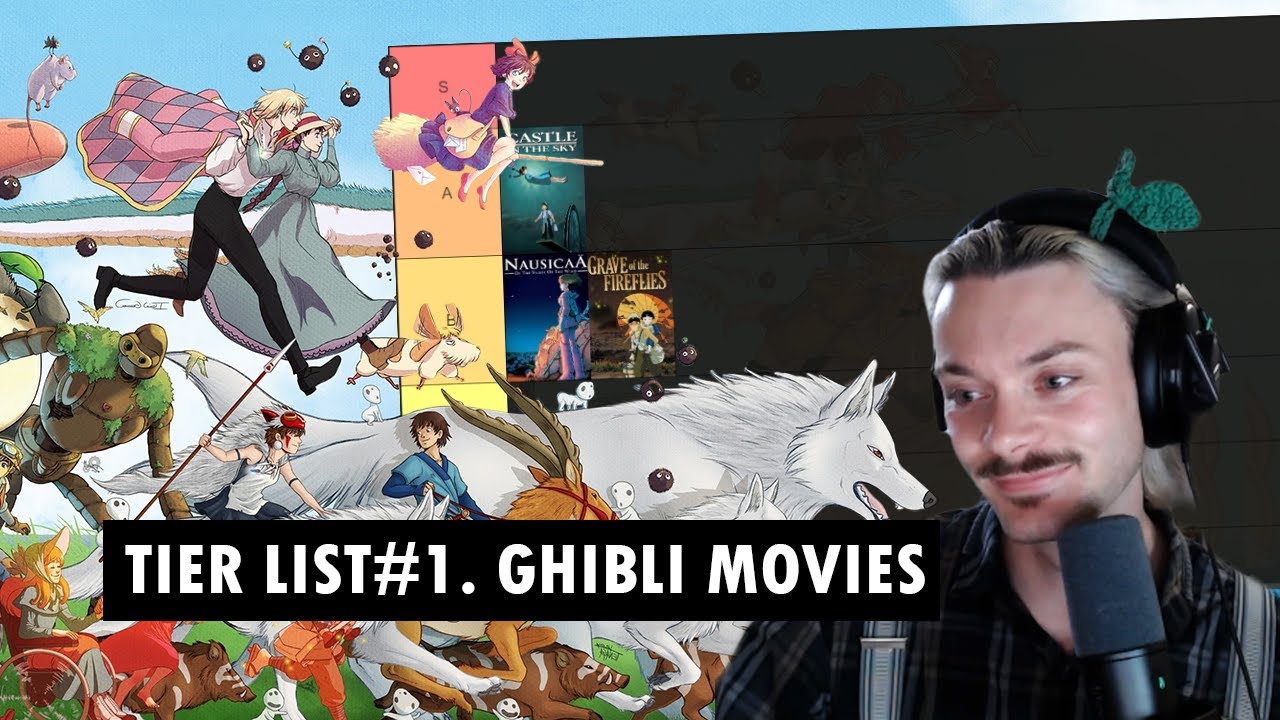 [VOD] TIER LIST#1. GHIBLI MOVIES - YouTube