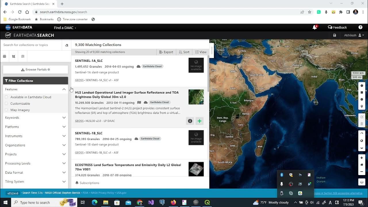 Analysis of Land Use Change using MODIS Data and QGIS and Grass-GIS (Part-1: Downloading data ...