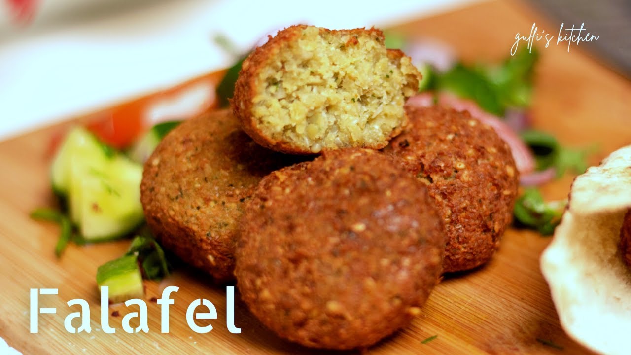 Best Falafel Sandwich Recipe | How to make Falafel | Snack of Middle ...
