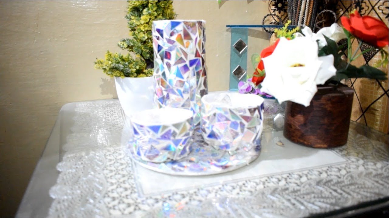 Disc Craft | Home Decoration | DIY Crafting | The Art Globe - YouTube