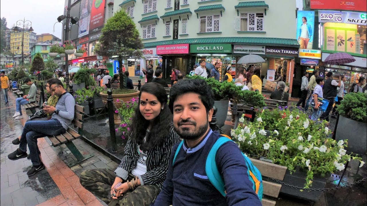 Mg Marg Gangtok At Night