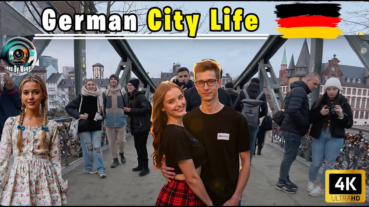 Germany City Life 🇩🇪 | Germany City 4k Walking Tour | Life in Germany ...