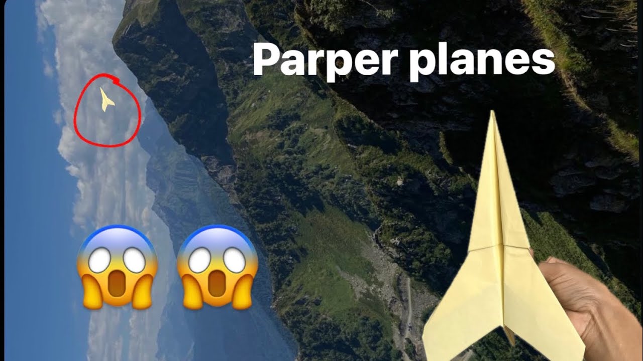 Perper Planes.How to make parper airplane that flies far. DIY-Самолетик ...