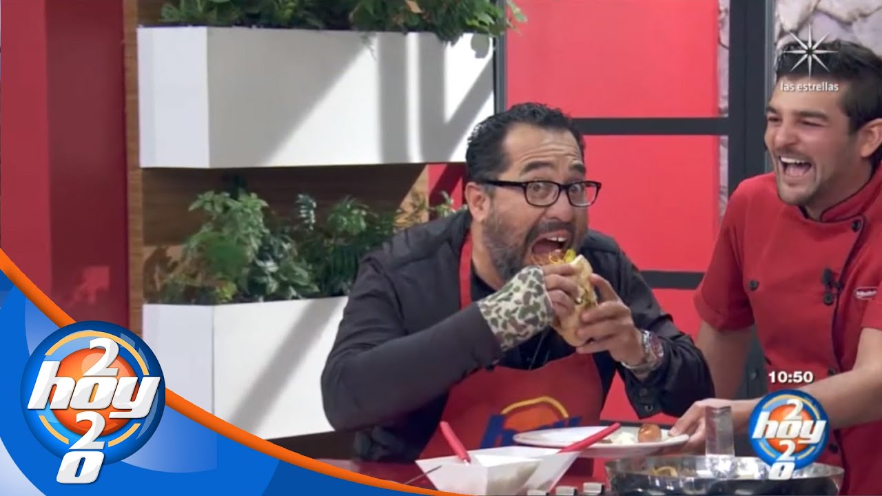 Sorprende el Chef Christopher Basteris con doggos gigantes | Hoy - YouTube