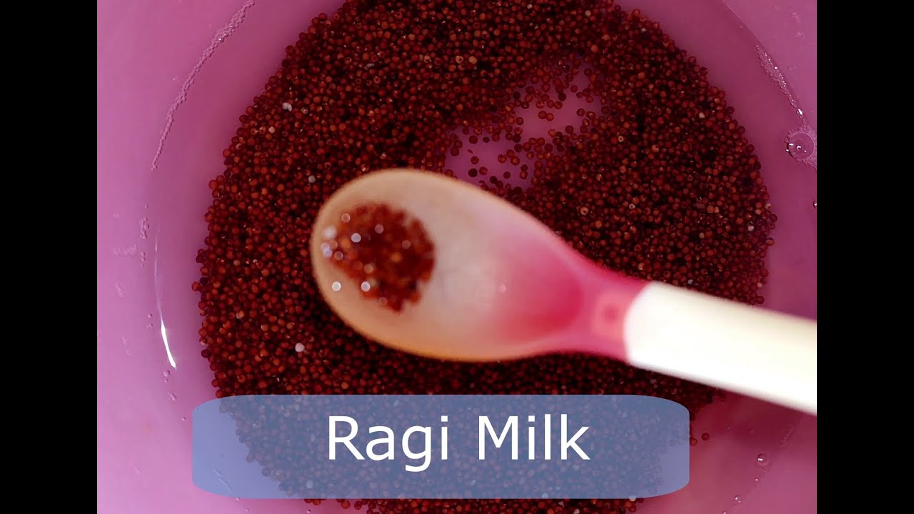 Baby Food | How to Make Ragi Milk for Babies - After 6 Month babies ...