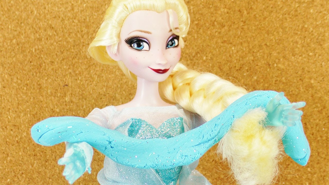 ELSA GLITZER SCHLEIM KNETE aus Spülung | coolen FROZEN SLIME mit ...