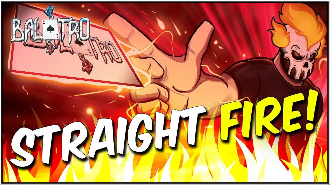 STRAIGHT FIRE! - BALATRO GREEN DECK - YouTube