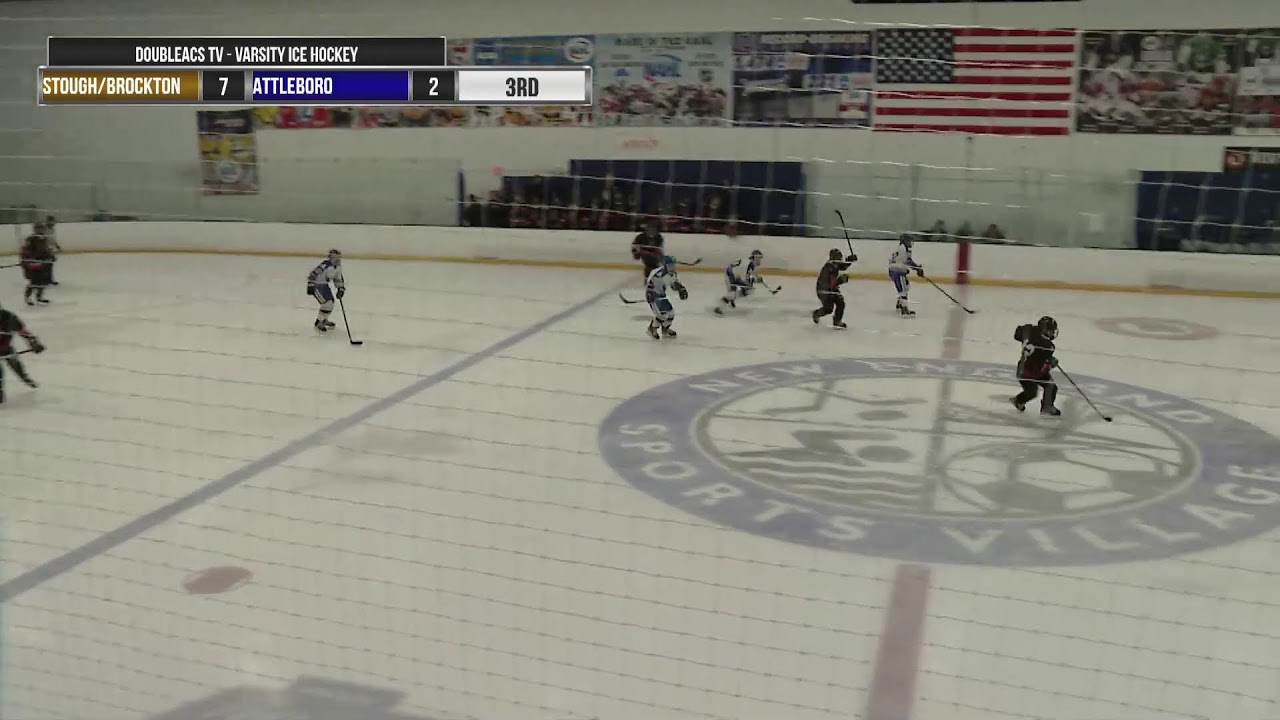 Ice Hockey: Stoughton/Brockton vs Attleboro 12-14-2022 - YouTube