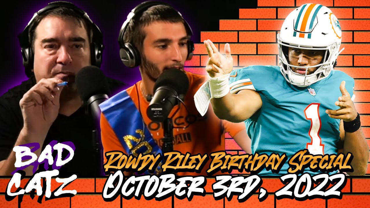 Rowdy Riley's Birthday, Tua's Scary Injury, Suns vs 36ers, MLB Playoffs ...