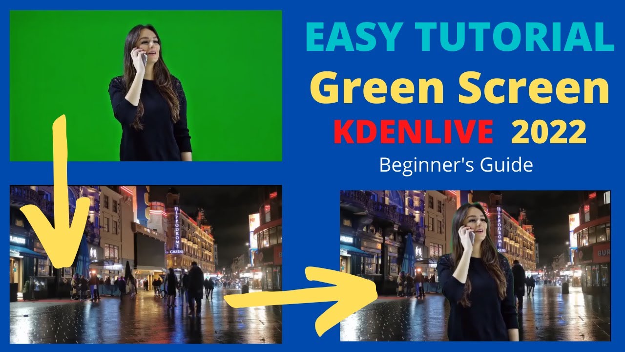 Easy Green Screen Tutorial for BEGINNERS - YouTube