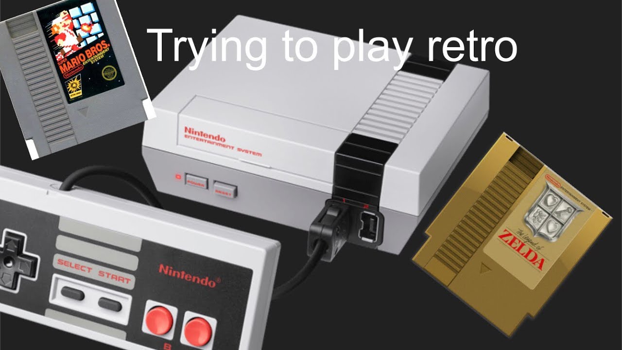 Trying to play retro games - YouTube