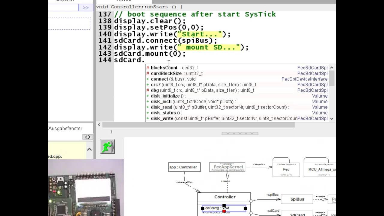 myAVR MK3 und SD-Karte - YouTube