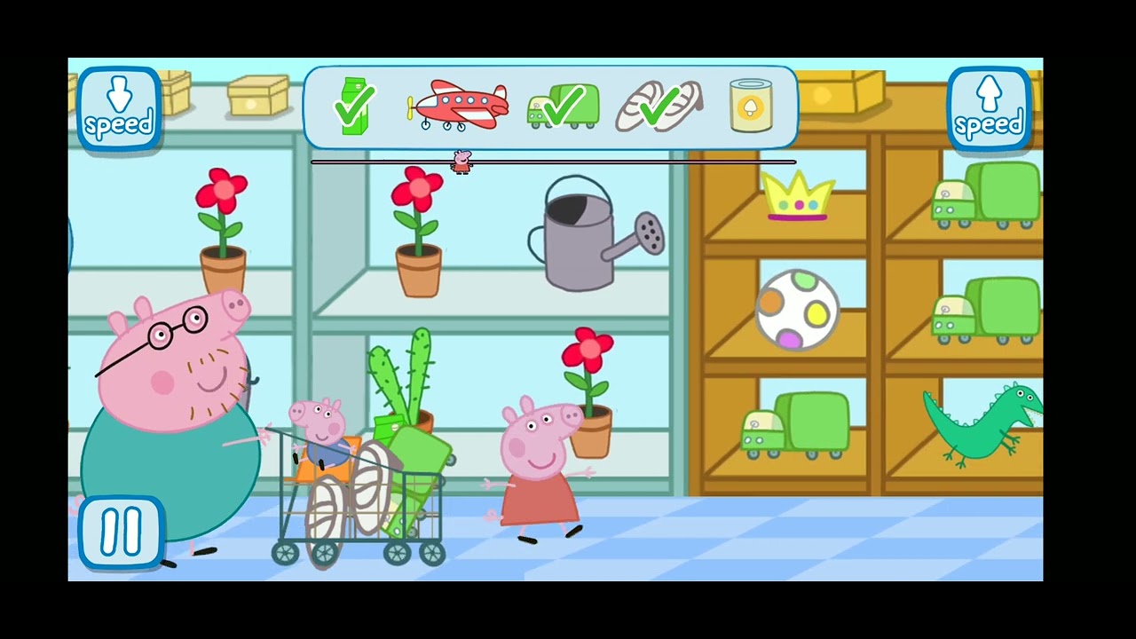 Peppa Pig Shopping - YouTube