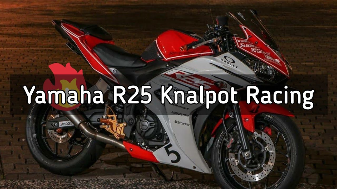 Knalpot Racing YAMAHA R25 cek sound WRC Racing Muffler - YouTube