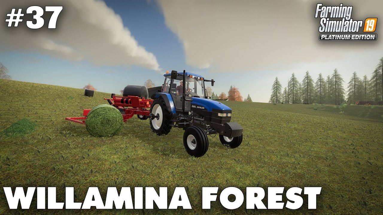 Willamina Forest #37 Late Autumn Silage Work, Farming Simulator 19 ...