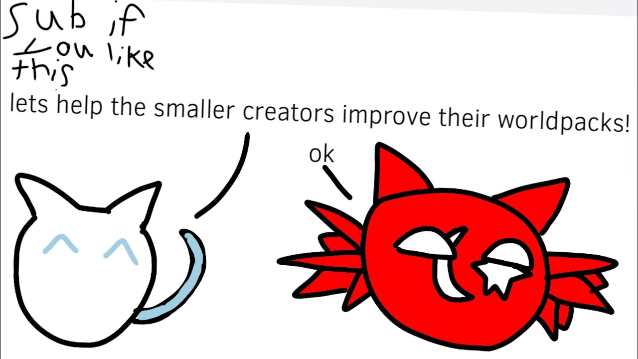 How to create a good world pack - YouTube