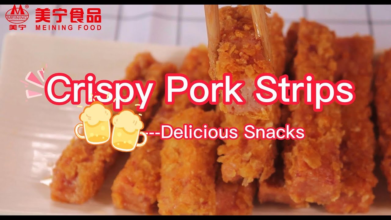 Meining Canned Chopped Pork with Ham - YouTube