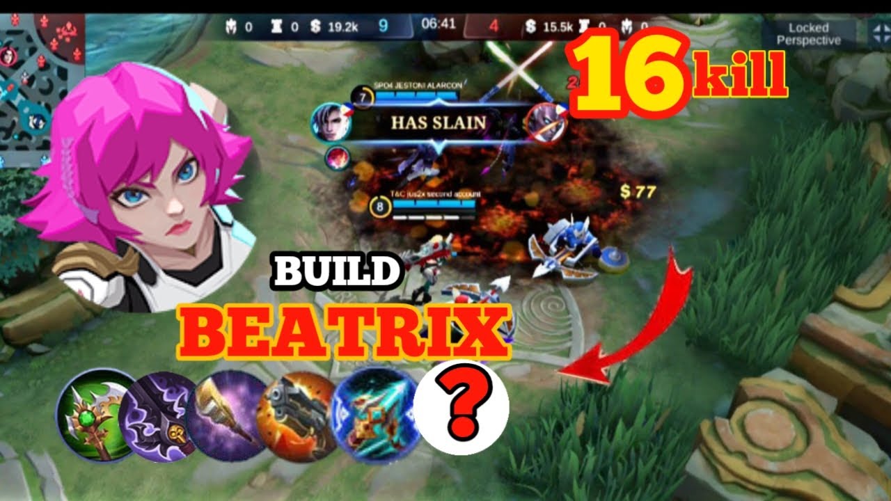 16kills + BUILD BEATRIX!! The secret build for beatrix - YouTube