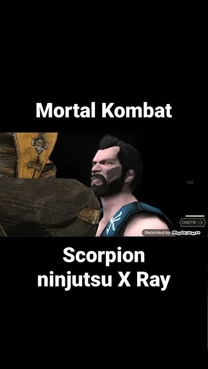 Mortal Kombat Mobile Scorpion Ninjutsu x ray - YouTube