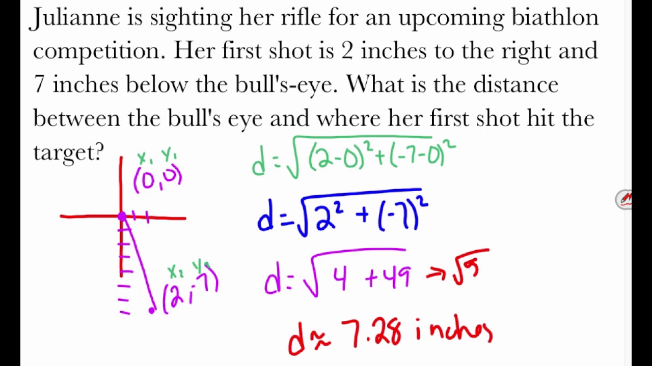 Algebra: 10-6 Distance and Midpoint Formulas - YouTube