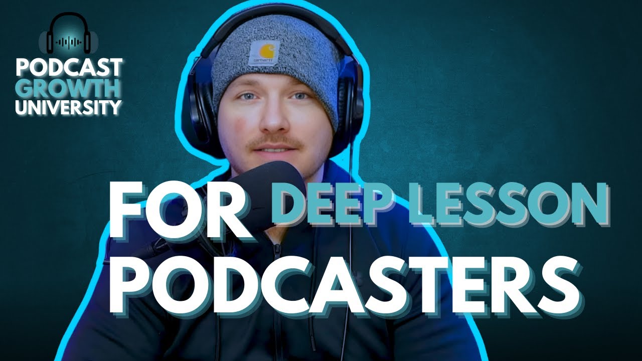 #137 - A DEEP Lesson Every Podcaster Needs To Hear - YouTube