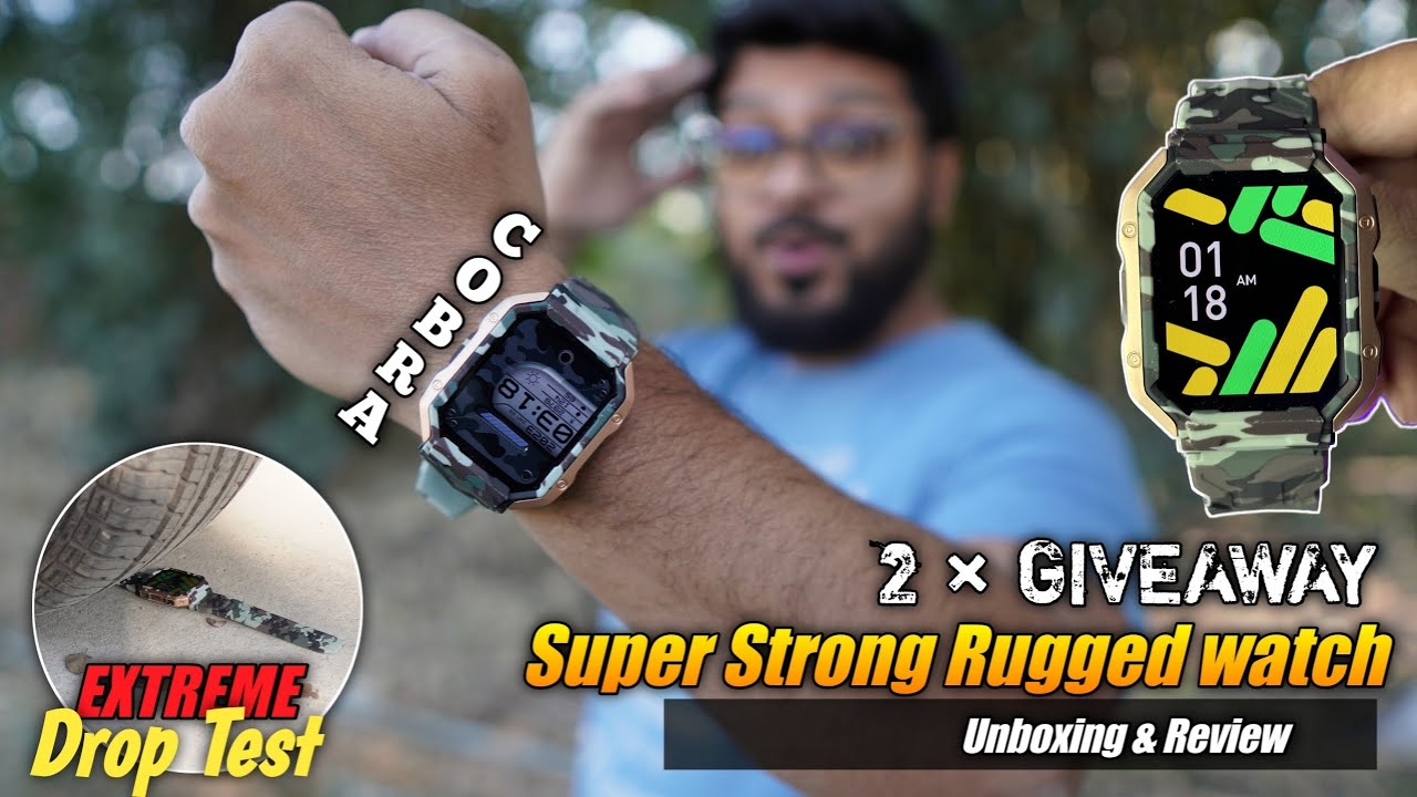 This is Best Rugged AMOLED watch under 3500 | Extreme level Drop test ...