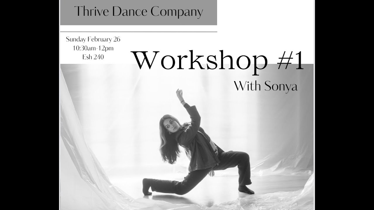 THRIVE Spring 2023 Workshop 1 - YouTube