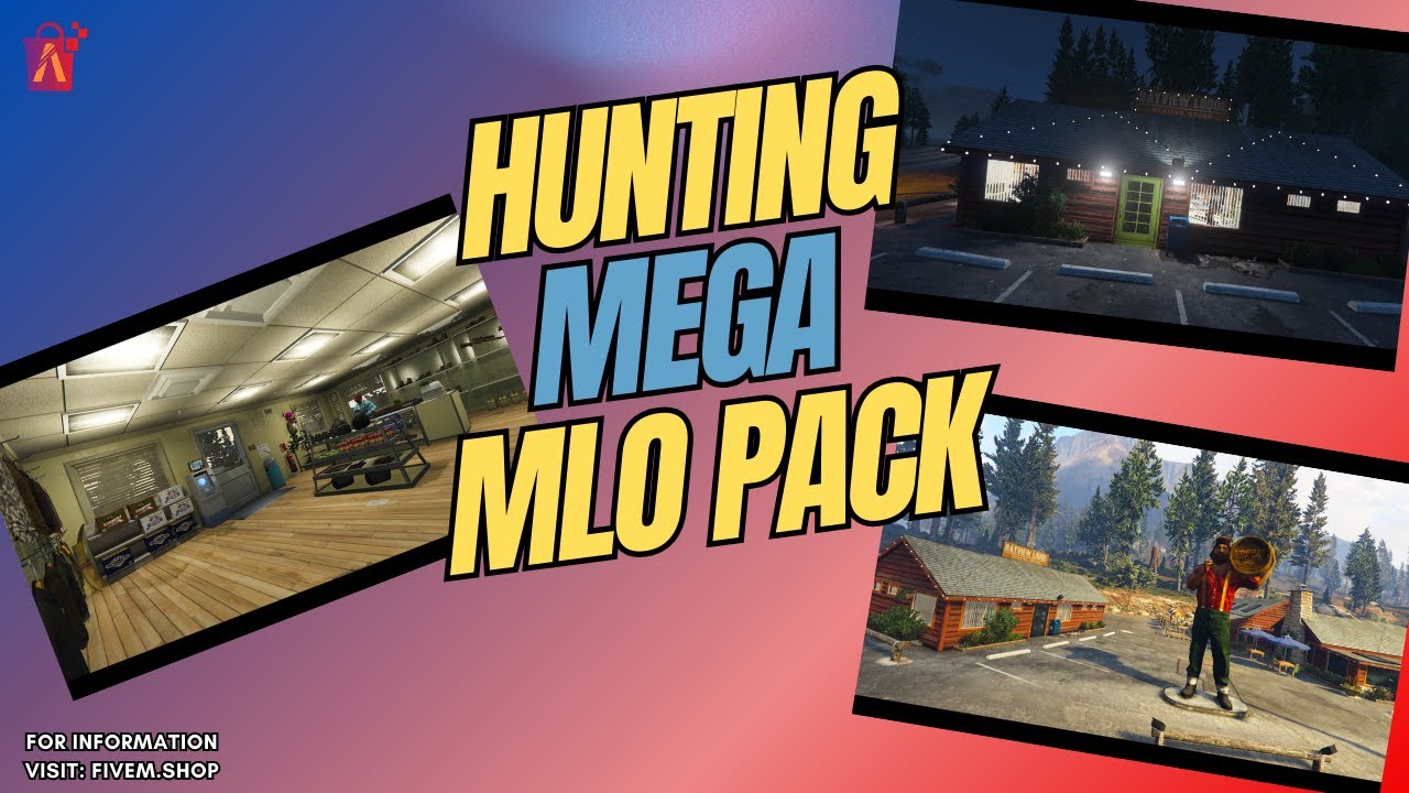 FiveM Hunting MLO Pack #fivem #hunting #store #mlo - YouTube