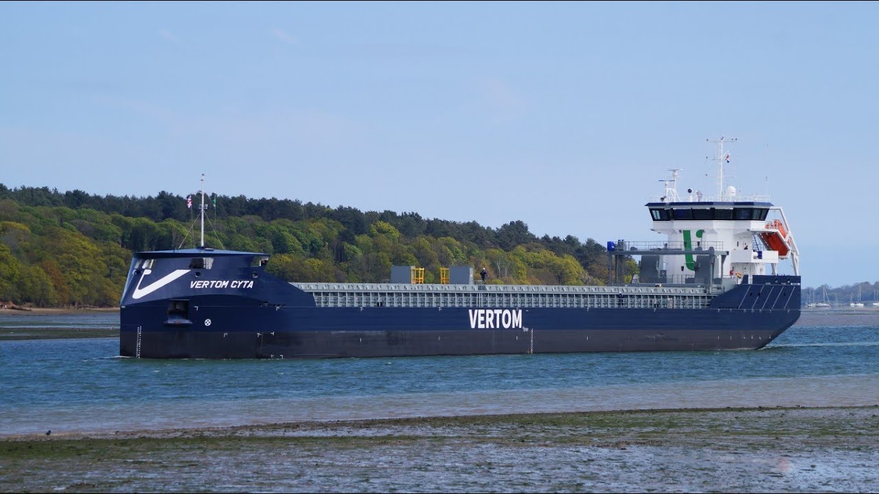 Shipspotting VERTOM CYTA - New hybrid General Cargo Ship inbound for ...