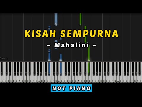 Kisah Sempurna (Mahalini) - Instrumen Not Piano Tutorial - YouTube