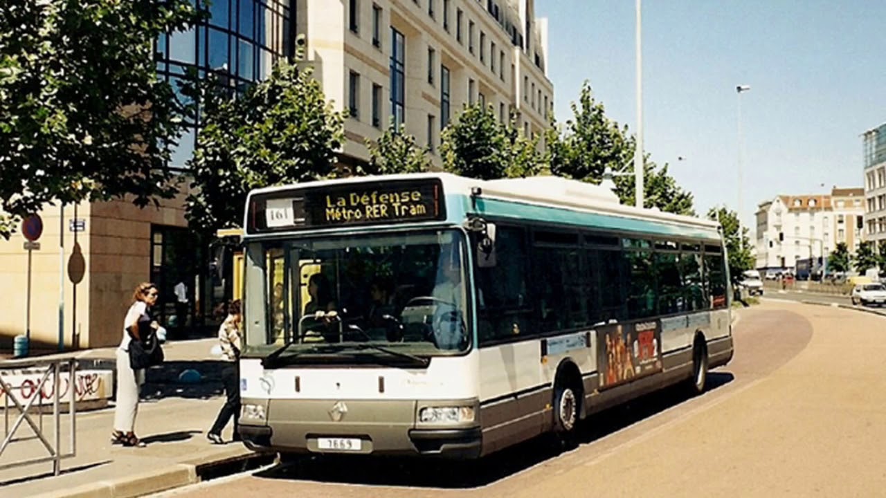 Ligne de Bus RATP 161 - YouTube