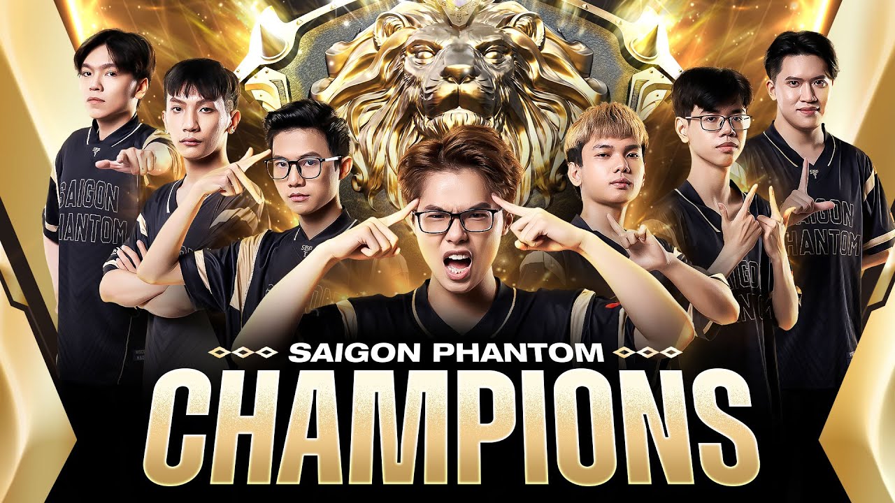 V GAMING VS SAIGON PHANTOM: NHÀ VUA TRỞ THÀNH HUYỀN THOẠI I CHUNG KẾT ĐTDV MÙA XUÂN 2023 I 14/05 ...