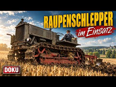 Hanomag, Lanz und Deutz - Raupenschlepper im Einsatz (Dokumentation | Landwirtschaft | Traktoren)