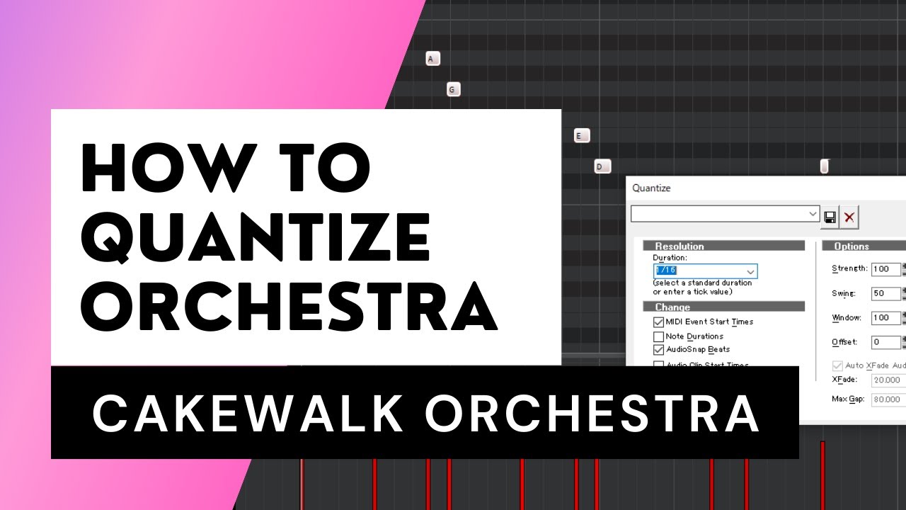 How to Quantize Orchestral Libraries in Cakewalk in 2 min! | Cakewalk ...