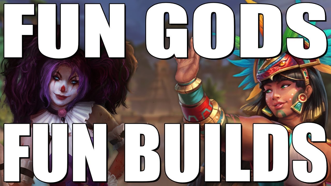 Three FUN gods for each role with FUN builds! - YouTube