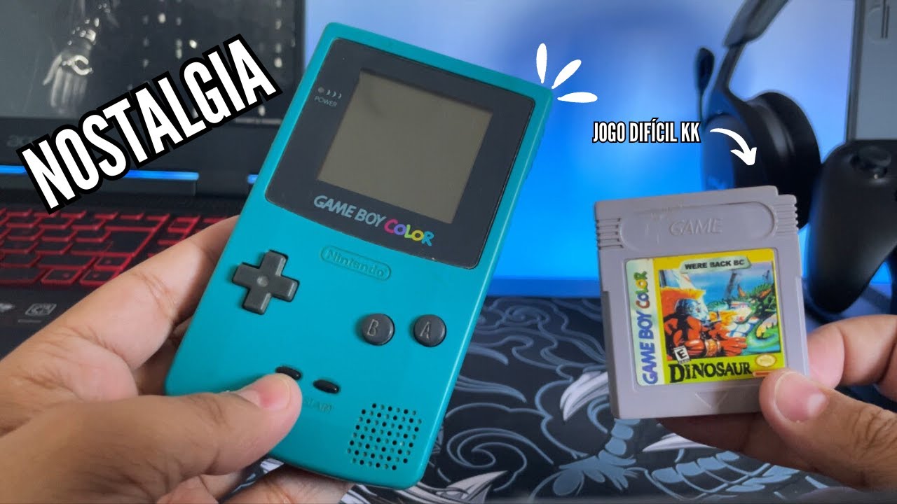 Como é ter um GAMEBOY COLOR em 2024?! - YouTube