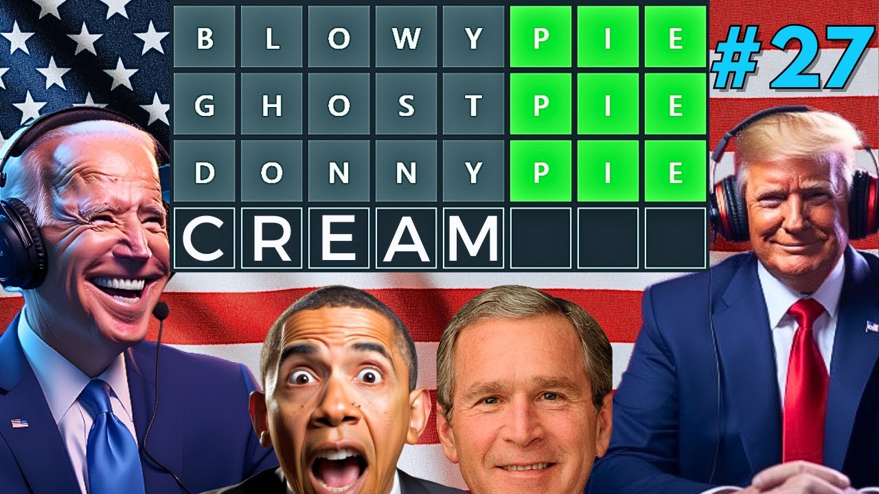 AI Presidents Play WORDLE 27 - YouTube