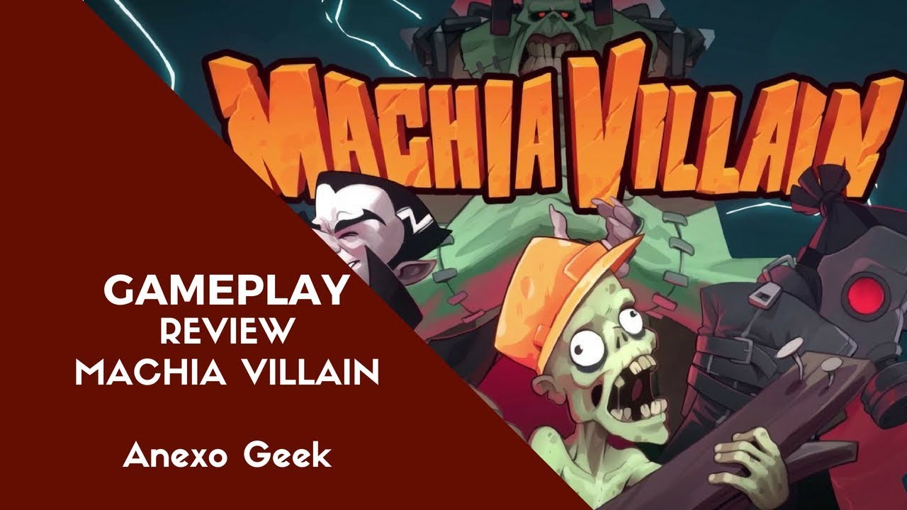 GAMEPLAY REVIEW | MACHIA VILLAIN [PC] - ANEXO GEEK - YouTube