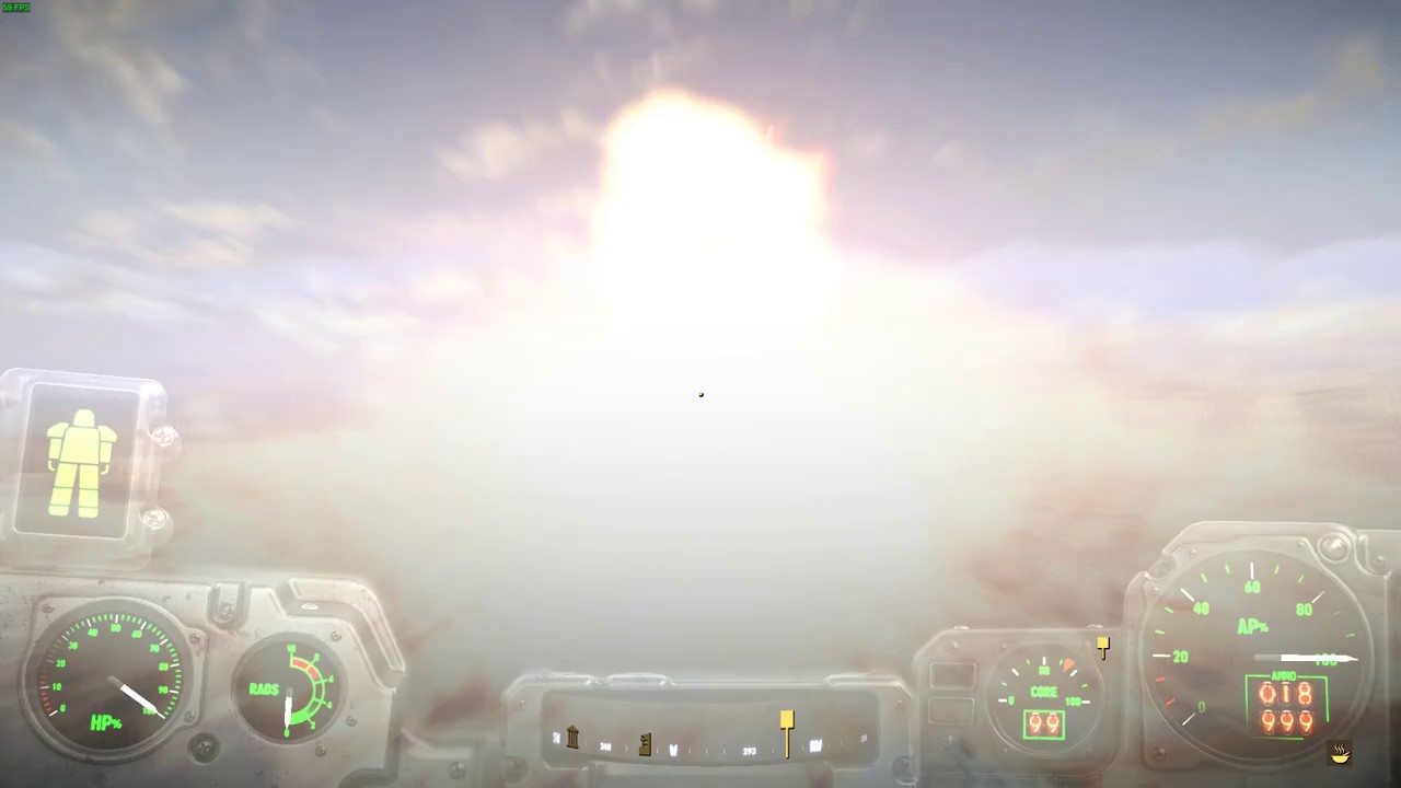 Fallout 4 Institute Explosion - YouTube