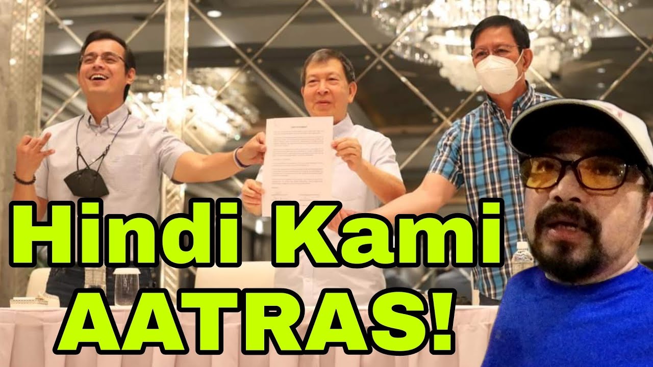 Lahat Pala Sila Gustong PAATRASIN ni VP Leni? Opinyon Ko Sa Joint ...