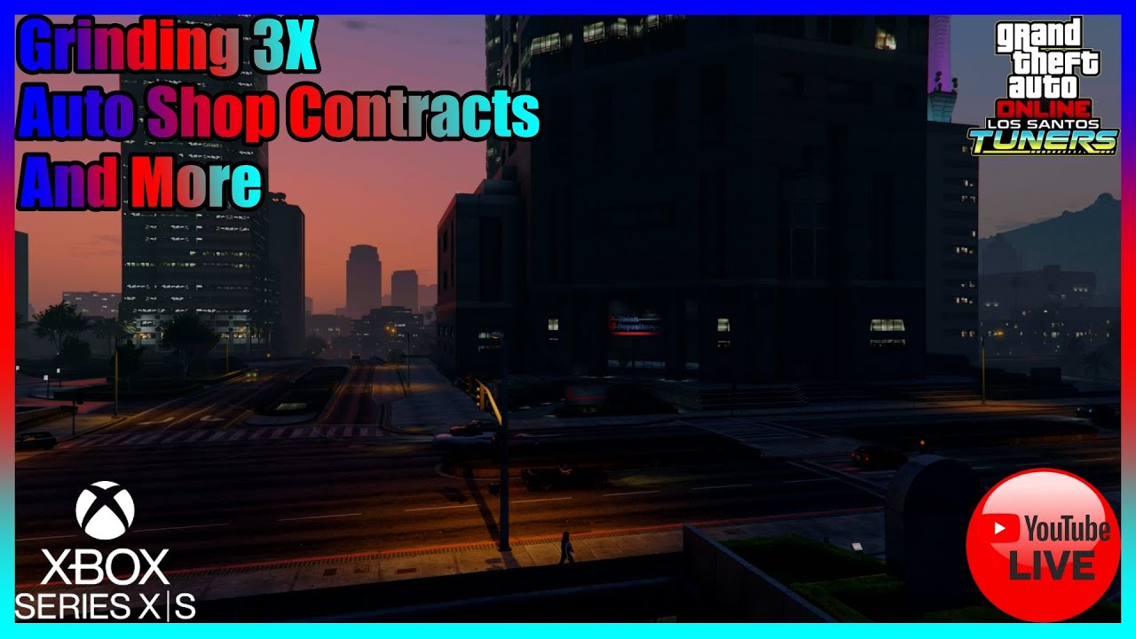 GTA Online Grinding 3x Auto Shop Contracts & More (Xbox Series X|S ...
