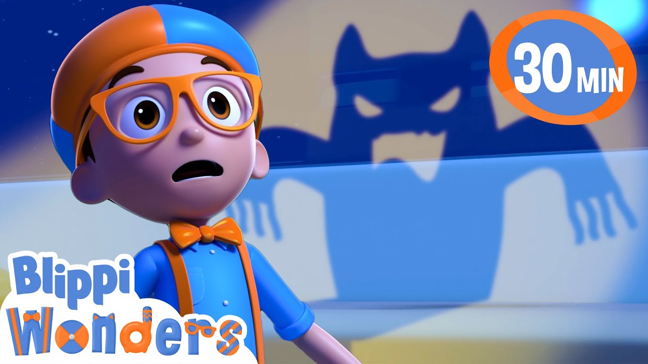 Blippi Wonders - Spooky Night Time City Animals + More! | Blippi ...